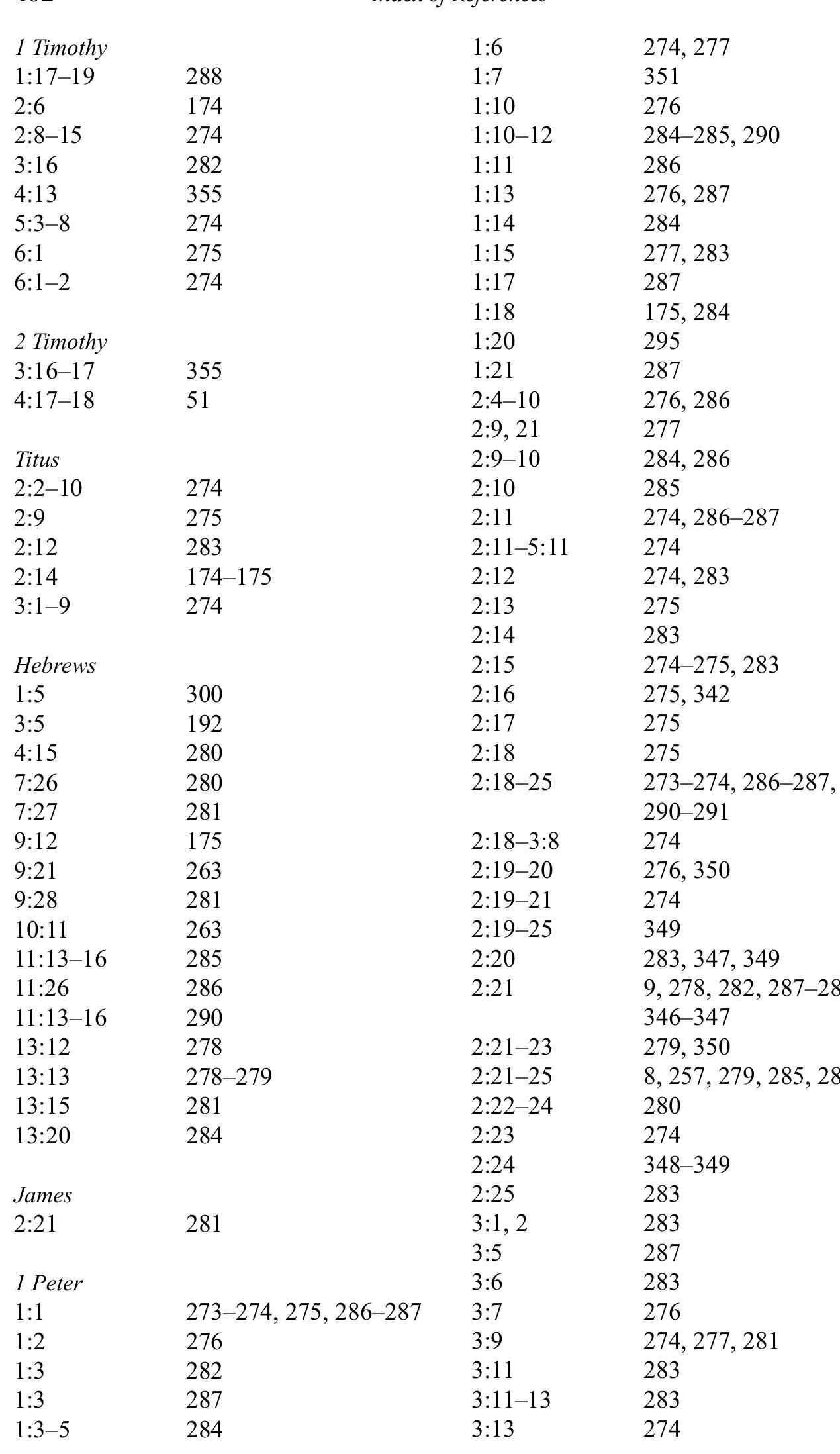 Table 26 - The Servant(s) in the Gospel of Mark and the
