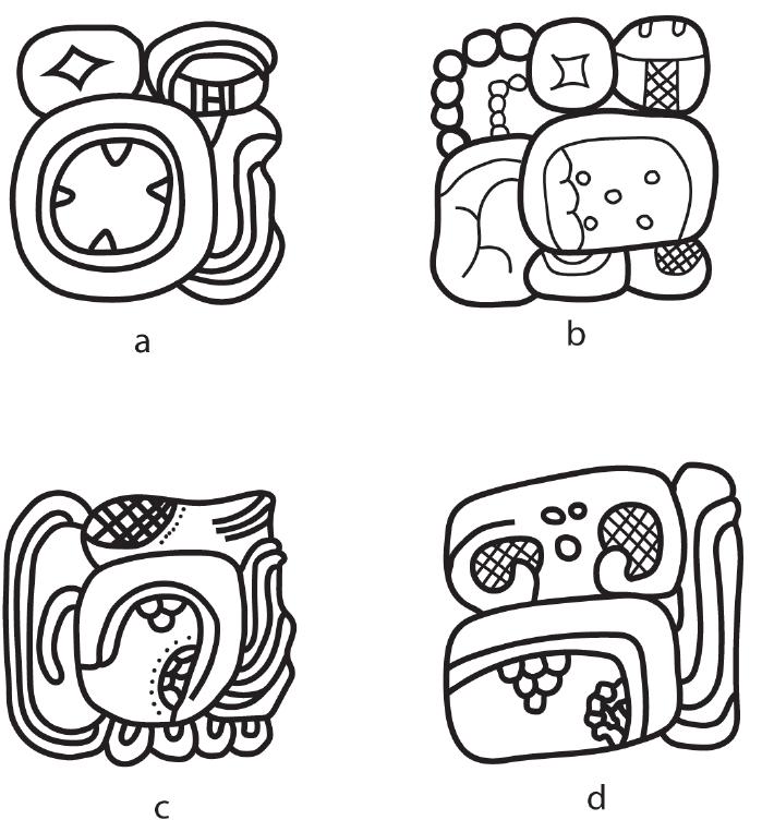 Figure 1 - from Emblem Glyphs in Classic Maya Inscriptions:
