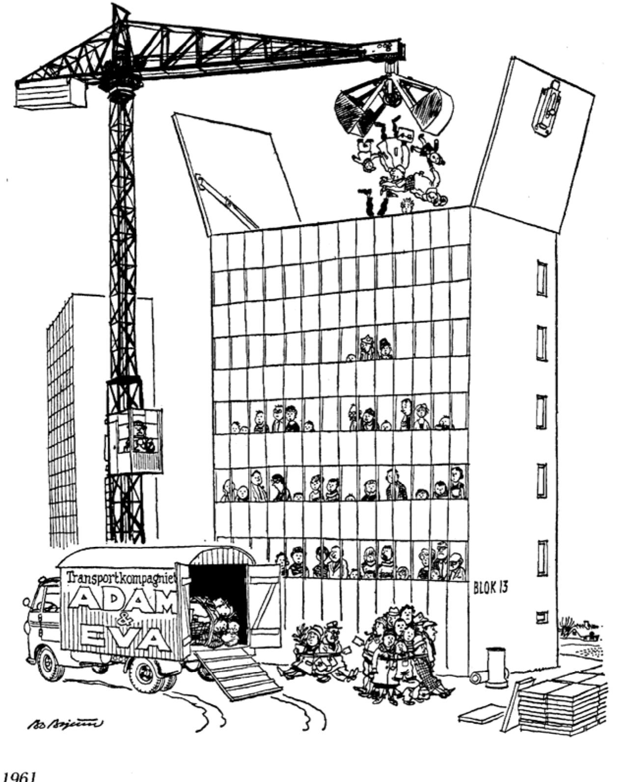 Drawing by bo bojesen in the danish newspaper “politiken”