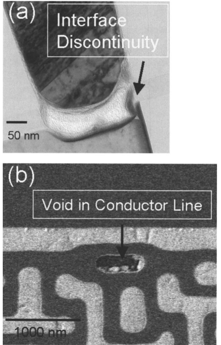 Fic. 2. examples of defect morphologies in the plating wafer