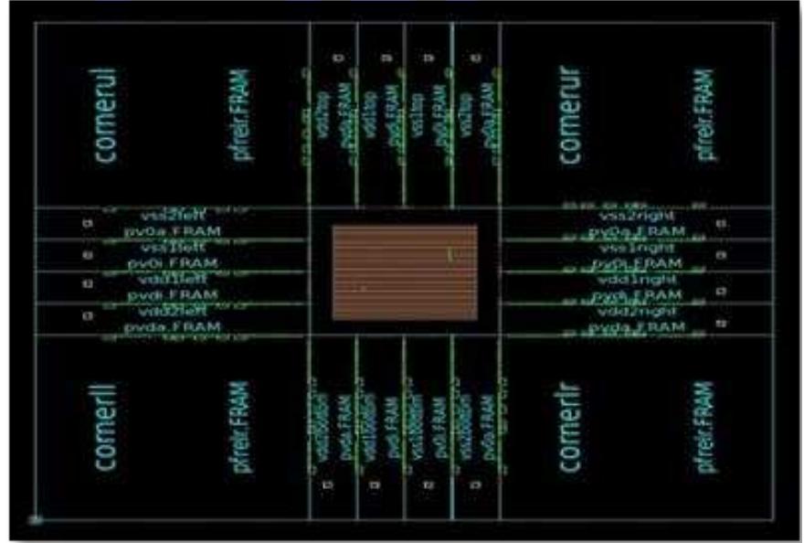 Chip level layout of 2-2 mash modulator figure 18. block