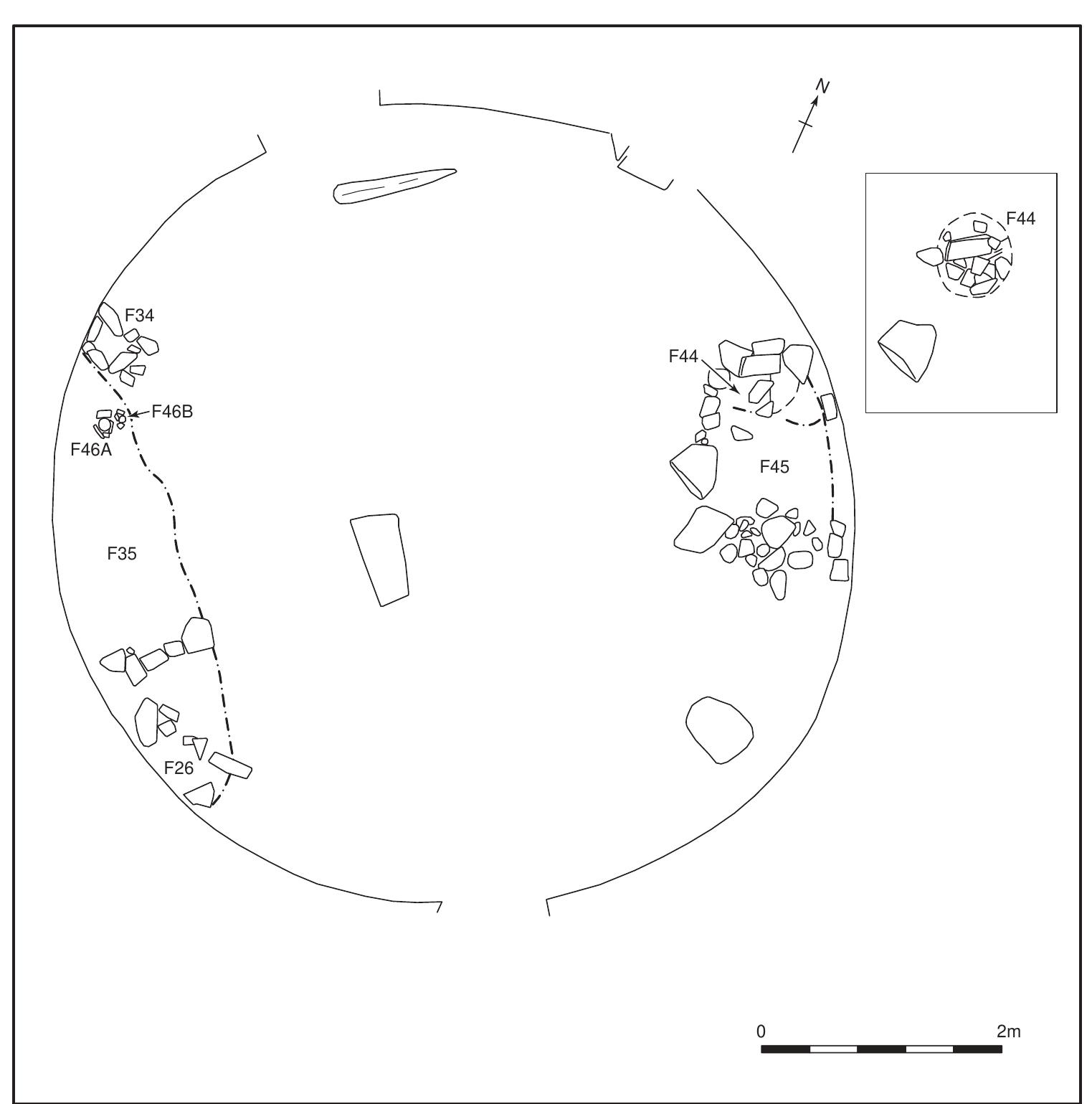 Fic. 7—plan of house floor showing phase-2 features.