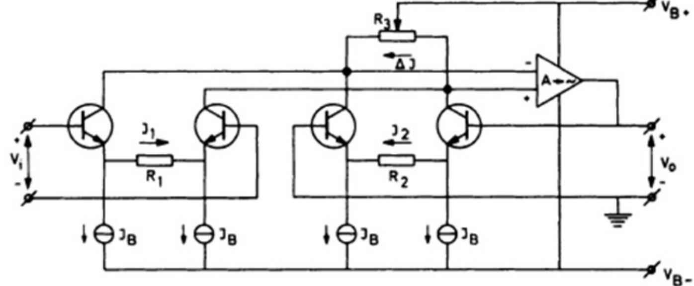 6: functional diagram of the differential difference