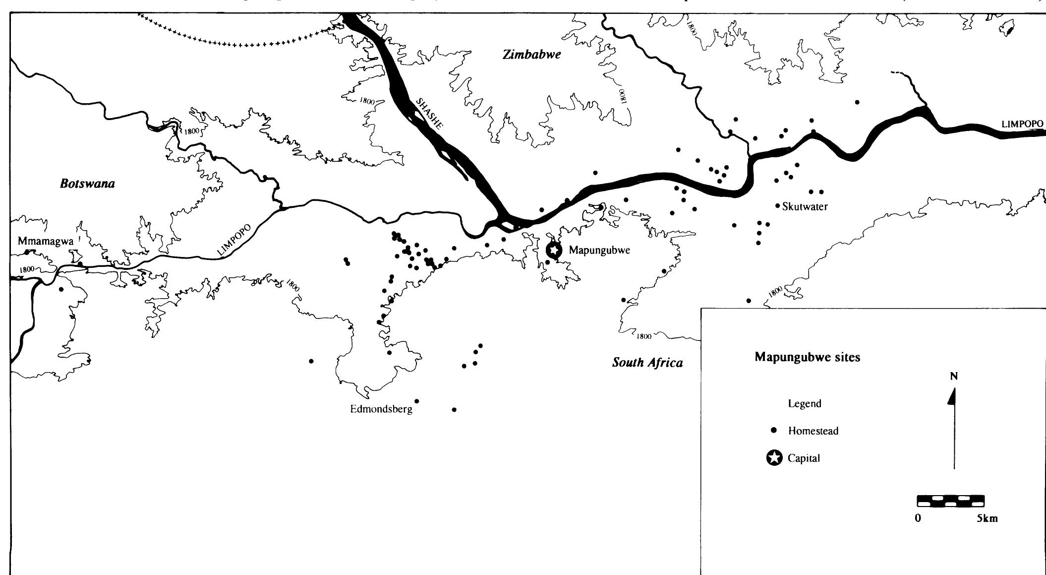 By the time mapungubwe pottery had evolved, mapu- ngubwe