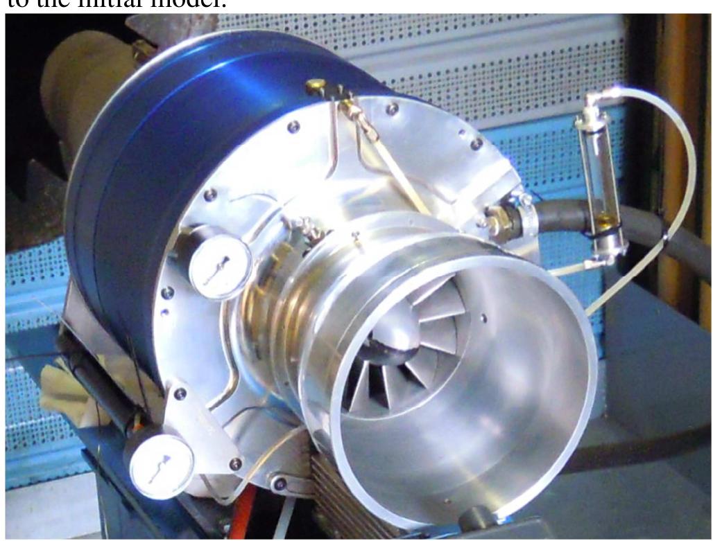 The turbojet engine modeled for the present case study.