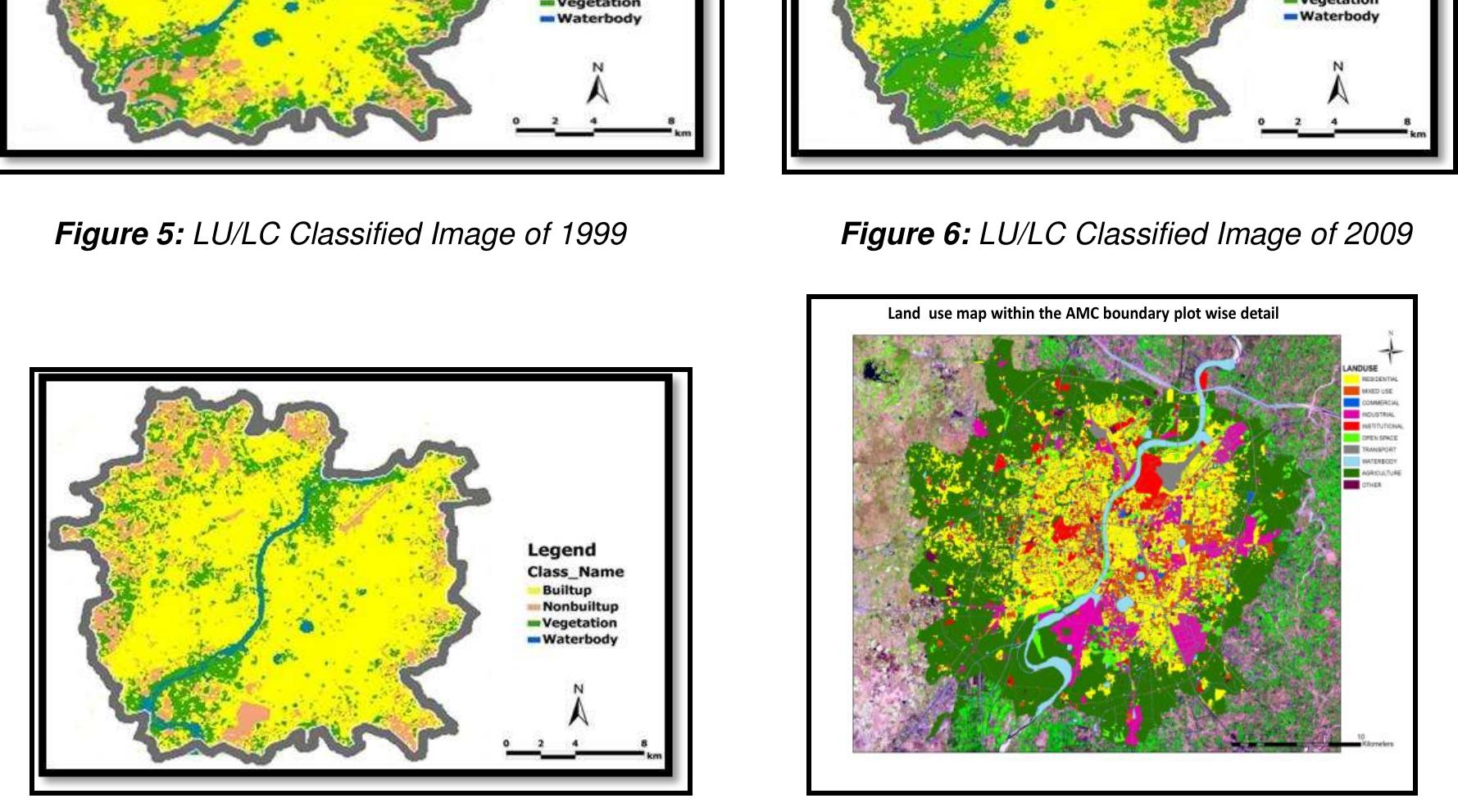Land use map within amc boundary international journal of