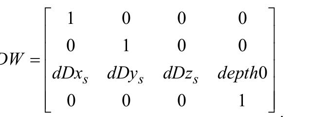 Figure 5 Shear Image Order Ray Casting Volume Rendering