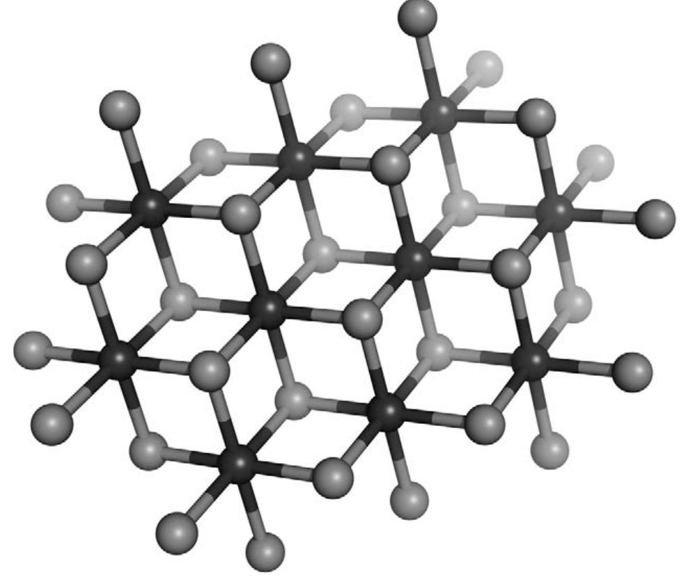 Structure of u-oxo-bridged cobalt atoms, which is compatible