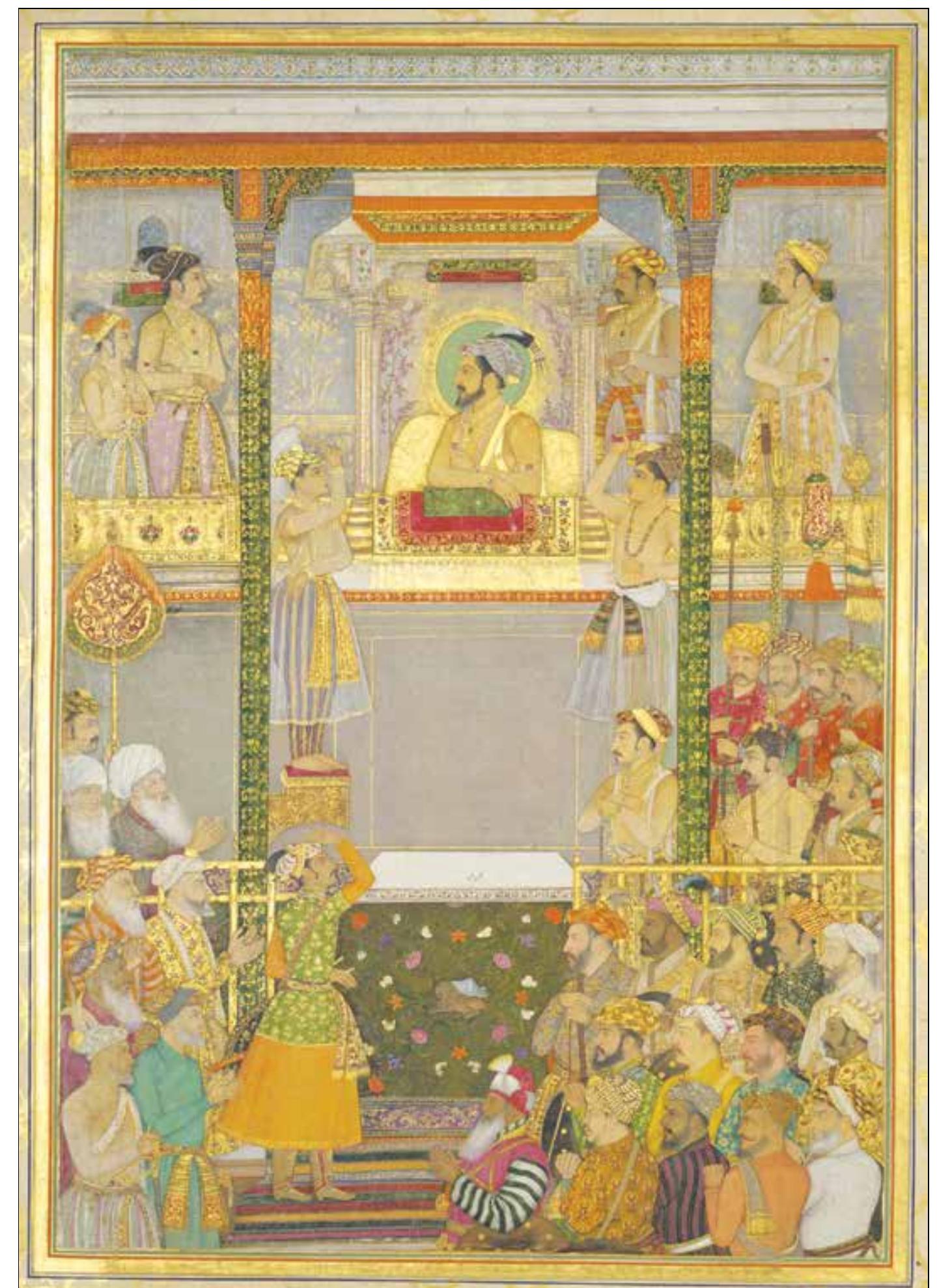 Figure 7 - from Composition and Circulation of Mughal