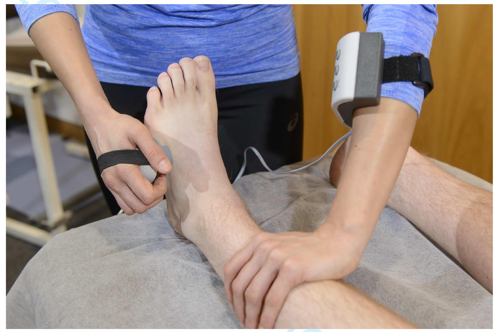 Figure 15 - Clinical assessment of acute lateral ankle