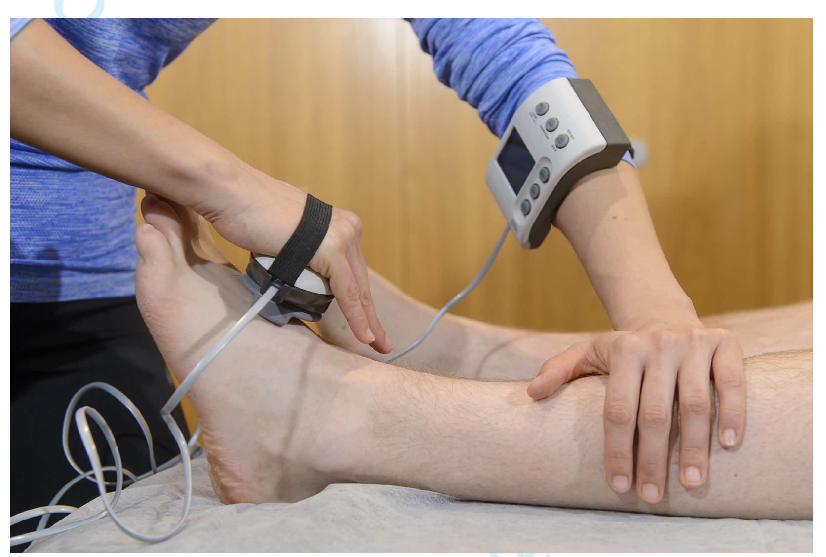 Figure 17 - Clinical assessment of acute lateral ankle