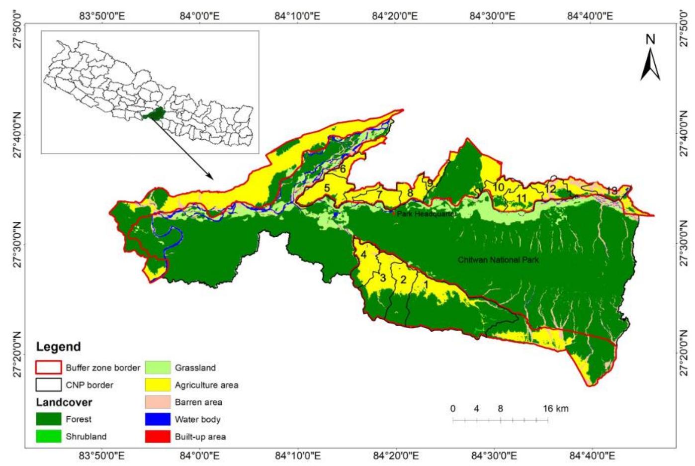 Figure 1 - from Human-elephant conflict in the buffer zone