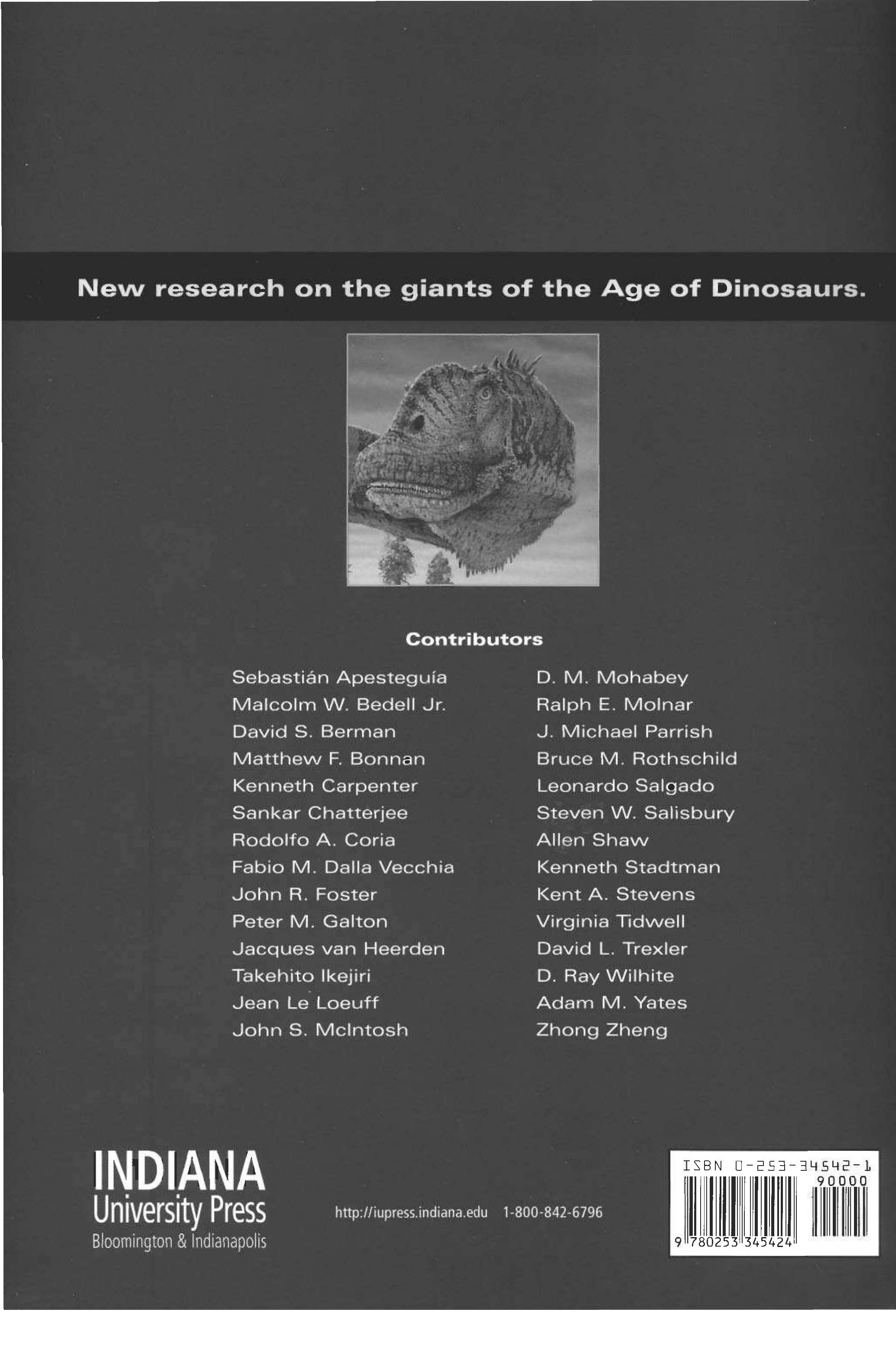 Figure 7 - 16. Pes Anatomy in Sauropod Dinosaurs: