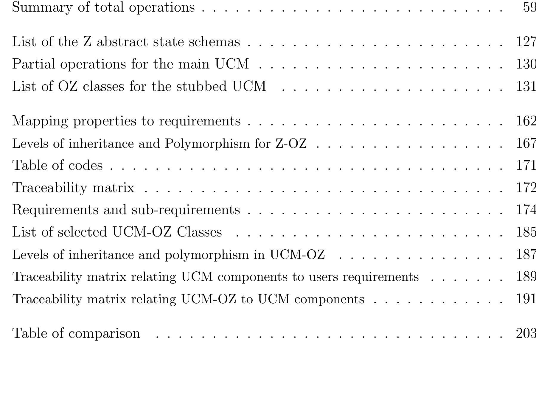 Table 5 - Towards the formalisation of use case maps