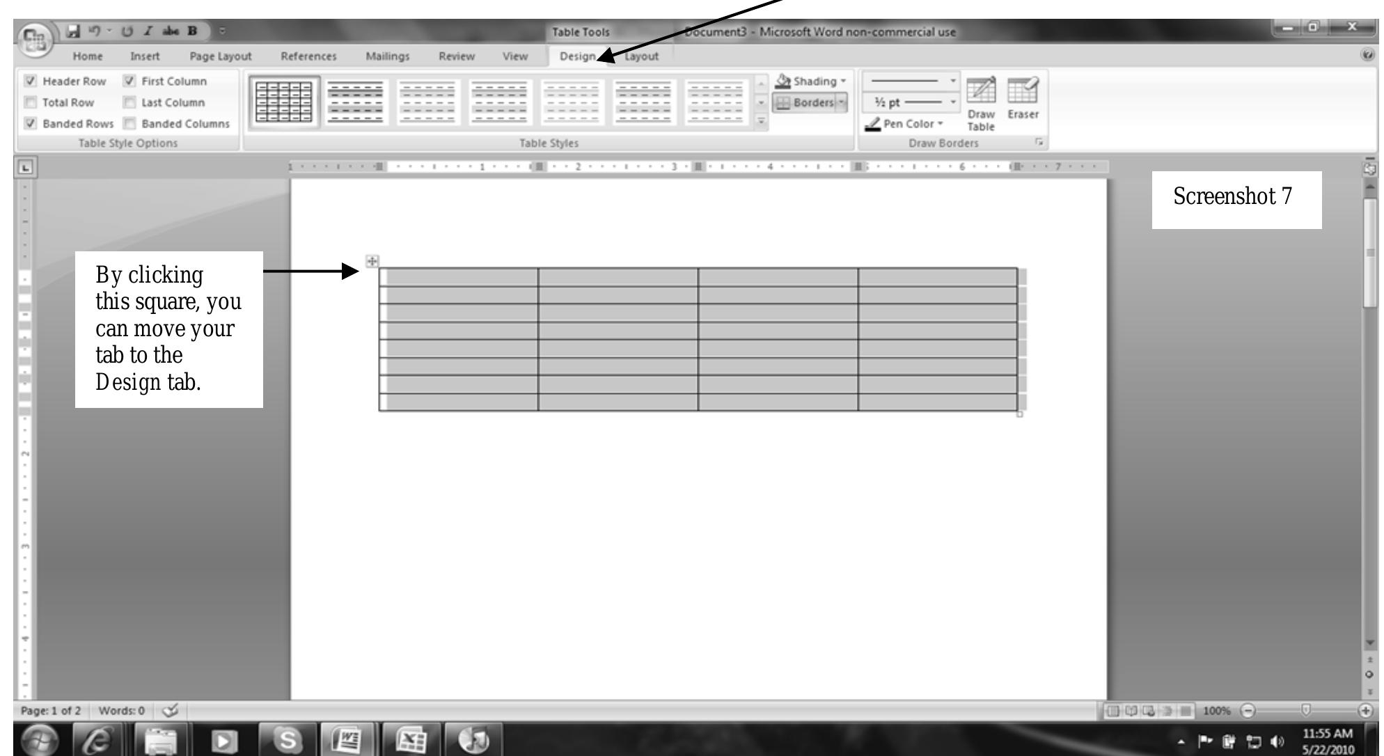 In step 2, you should be working under the tab labeled