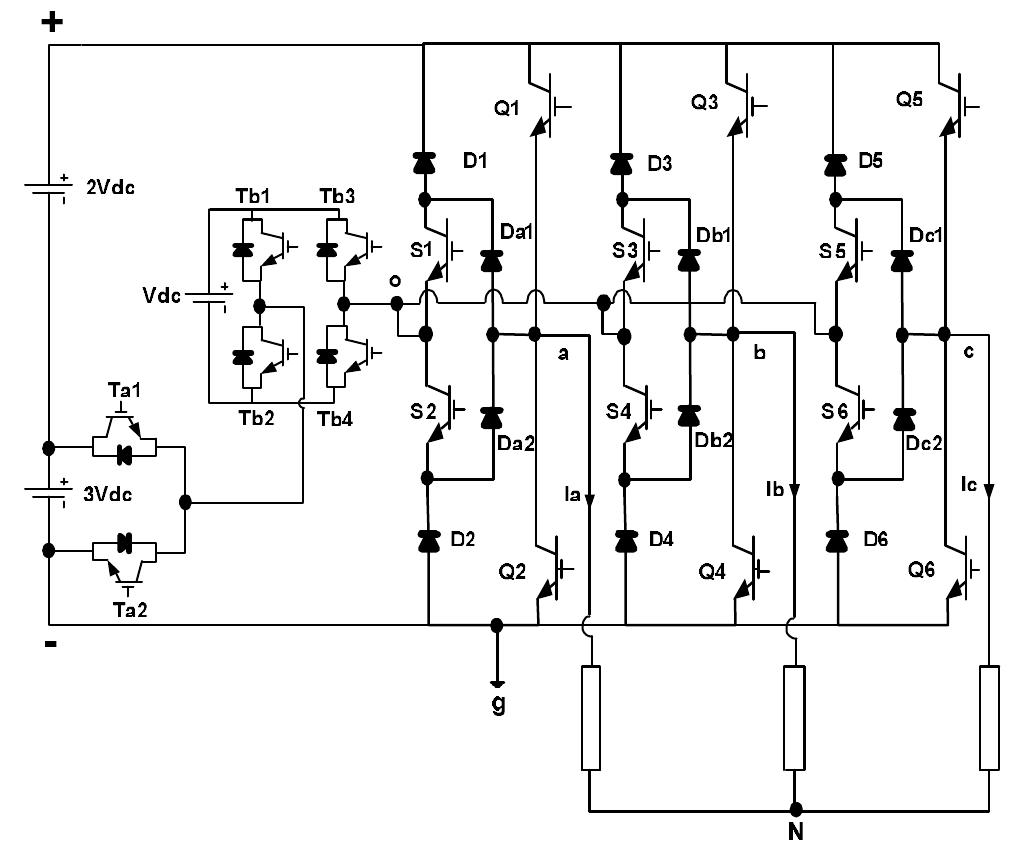 Figure 1 - from Three-Phase Six-Level Multilevel Voltage