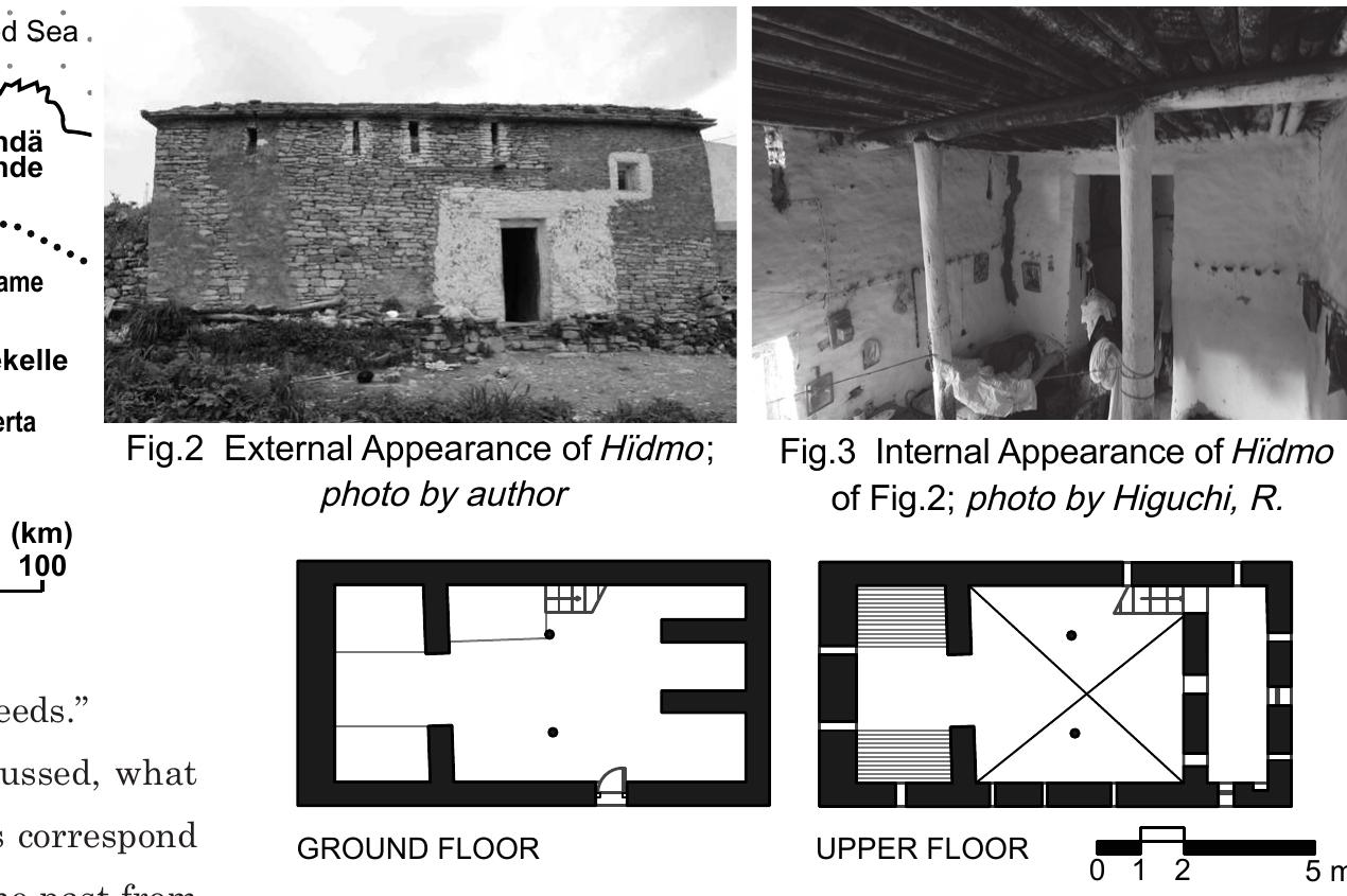 Typical plan of hidmo in inderta (hidmo of fig.2); made by