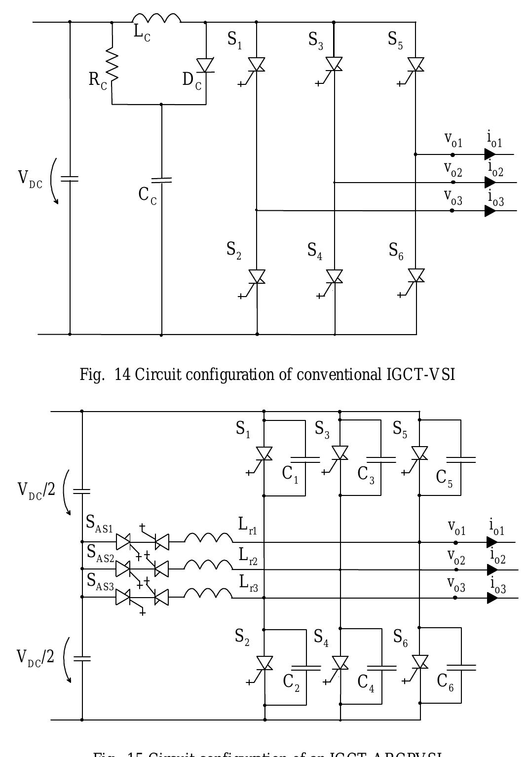 A. design of the igct vsi fig. 14 shows the circuit of a