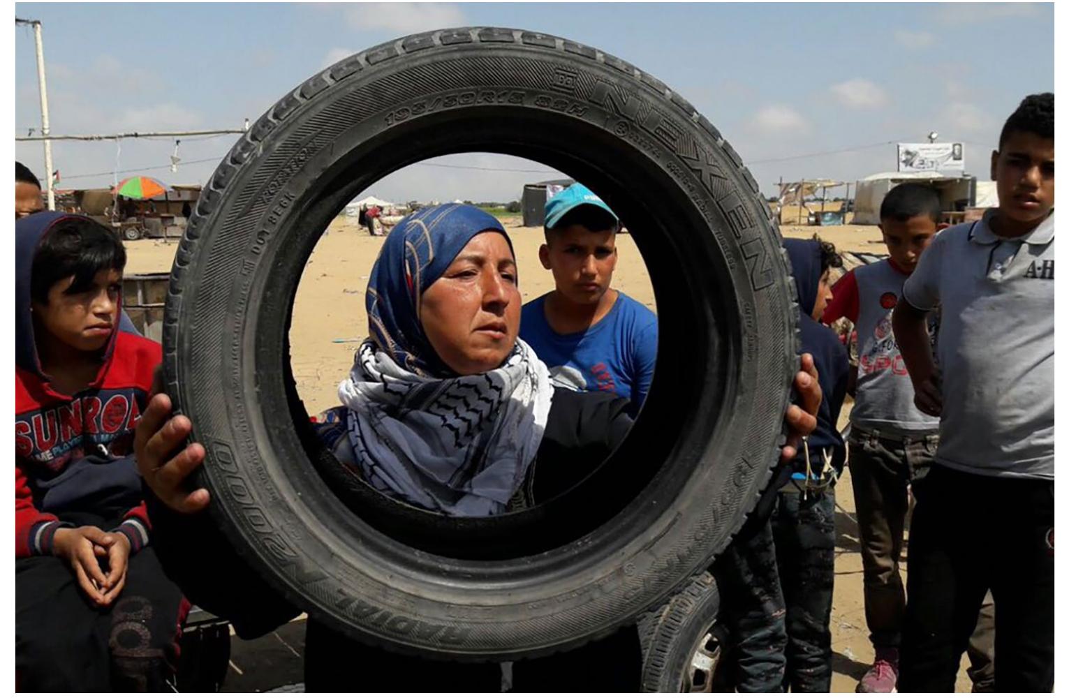 The great march of return: courtesy of wafa ali al-udaini,