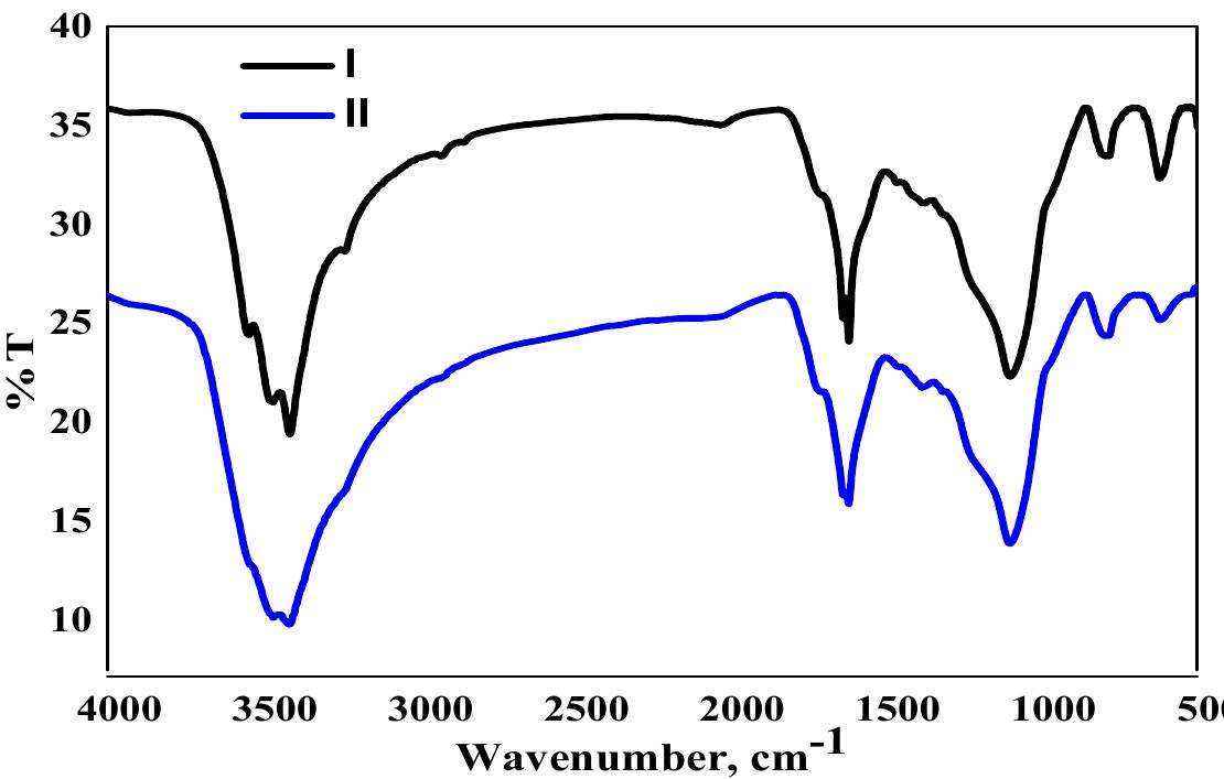 Fourier transform infrared spectroscopy (ftir) of (i) rice