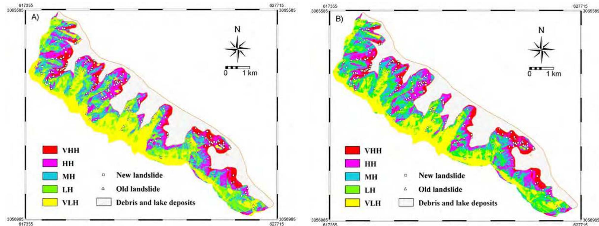 ‘ig. 12: classified landslide hazard map of the
