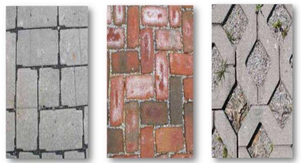 -1: types of permeable pavers. 1.2 problem statement