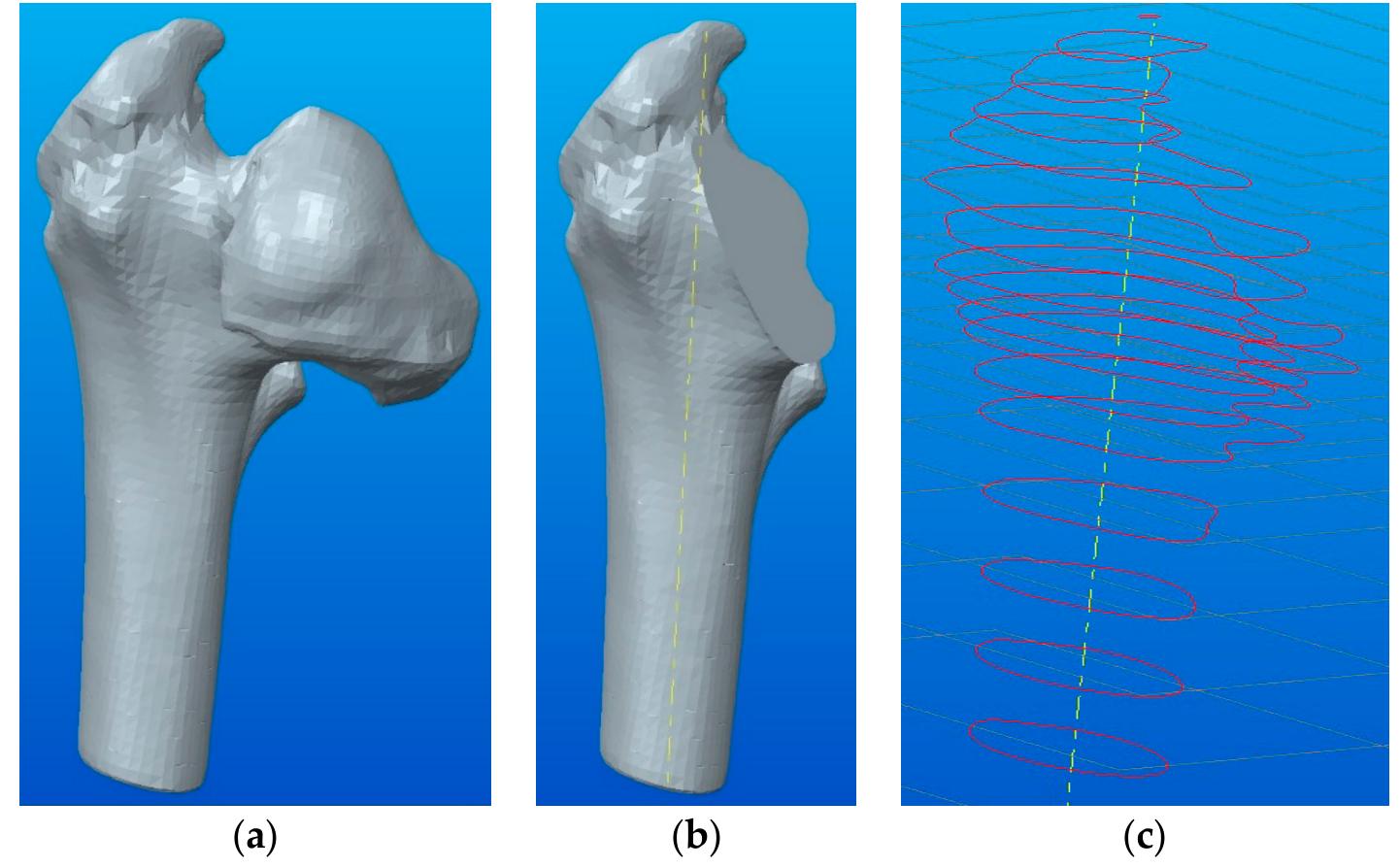 Steps for converting the stl files into 3d solid models