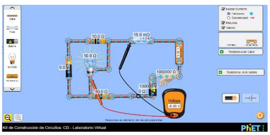 Circuit construction kit (ac+dc), virtual lab paper—virtual