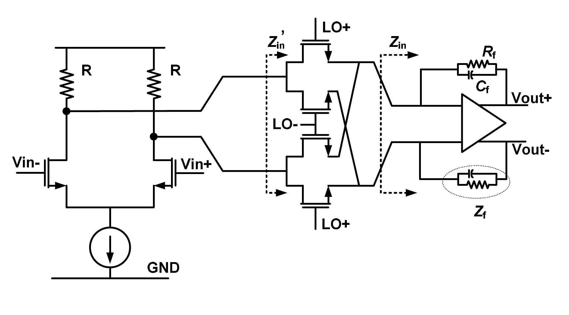 8 a current-mode mixer with a transimpedance amplifier loac