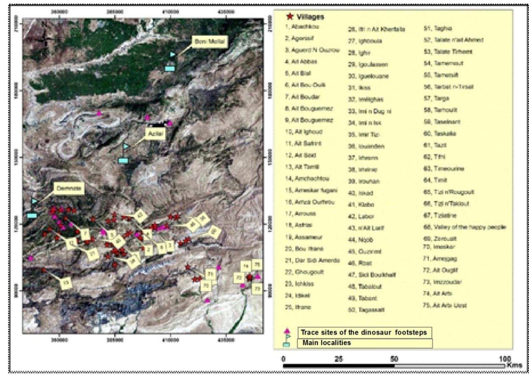 Figure 6 - Inventory and Management of Dinosaurs Traces: A