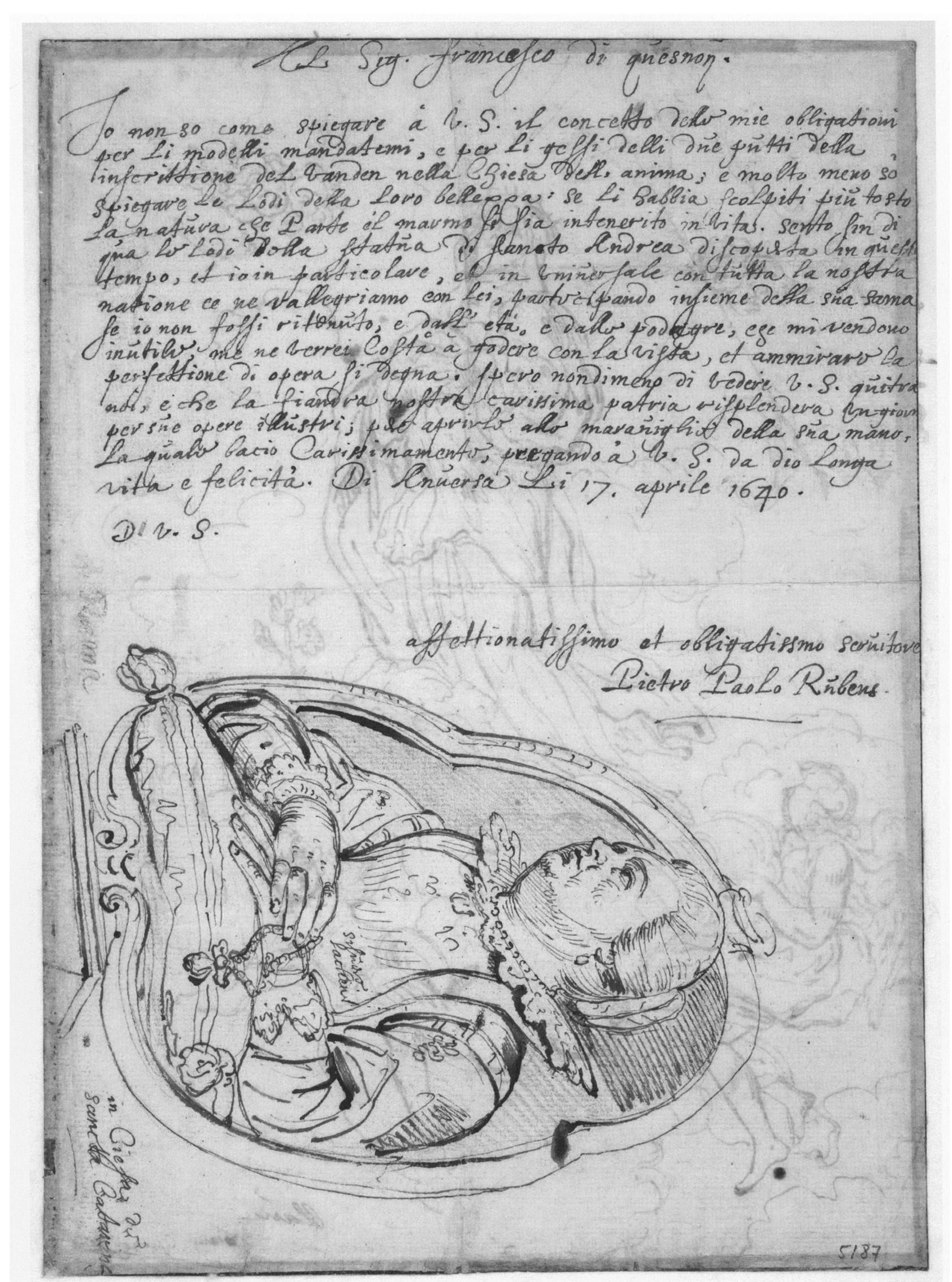 3 rubens’s letter to duquesnoy of 17 april 1640, recto