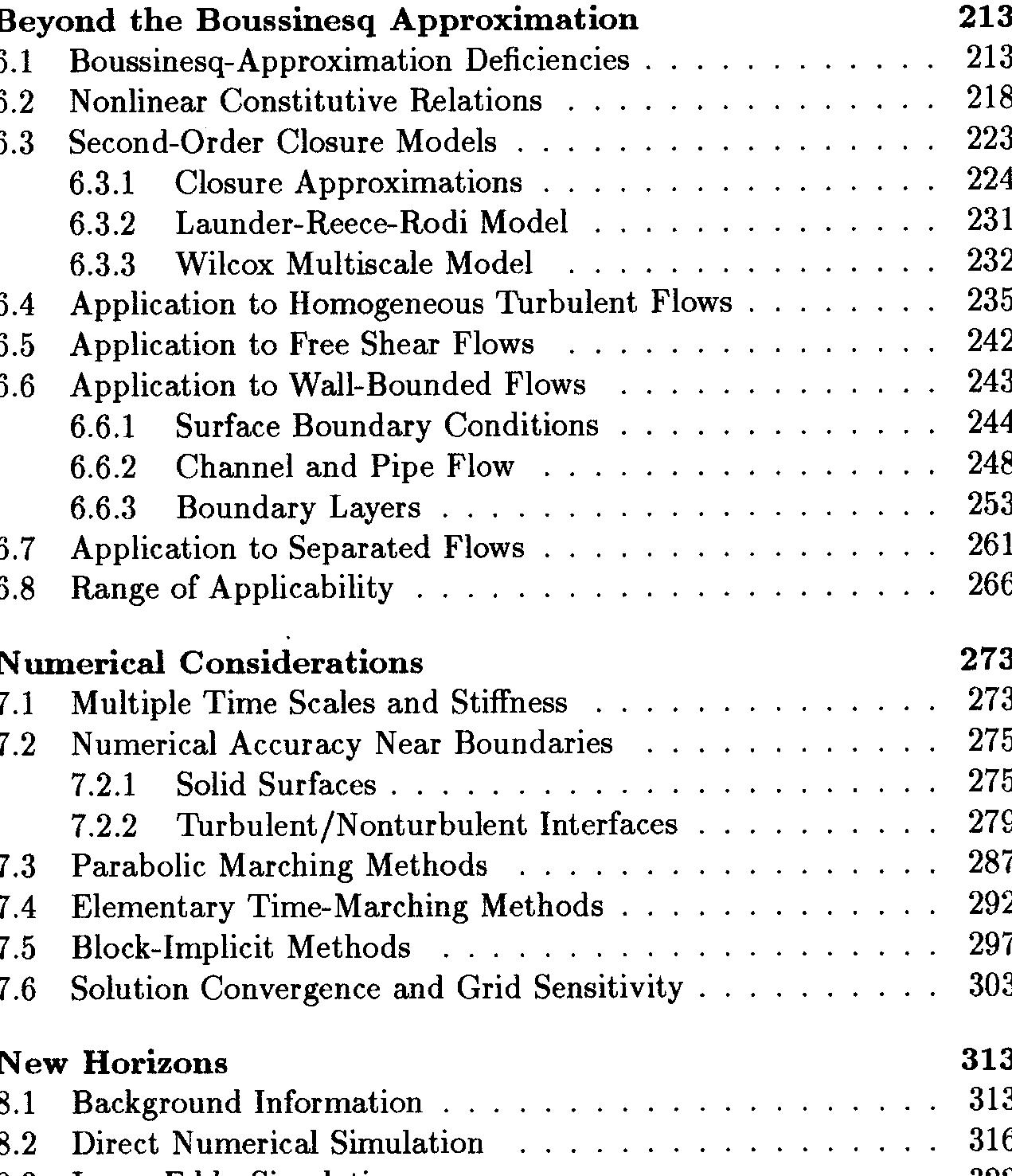Figure 1 - Turbulence modeling for CFD