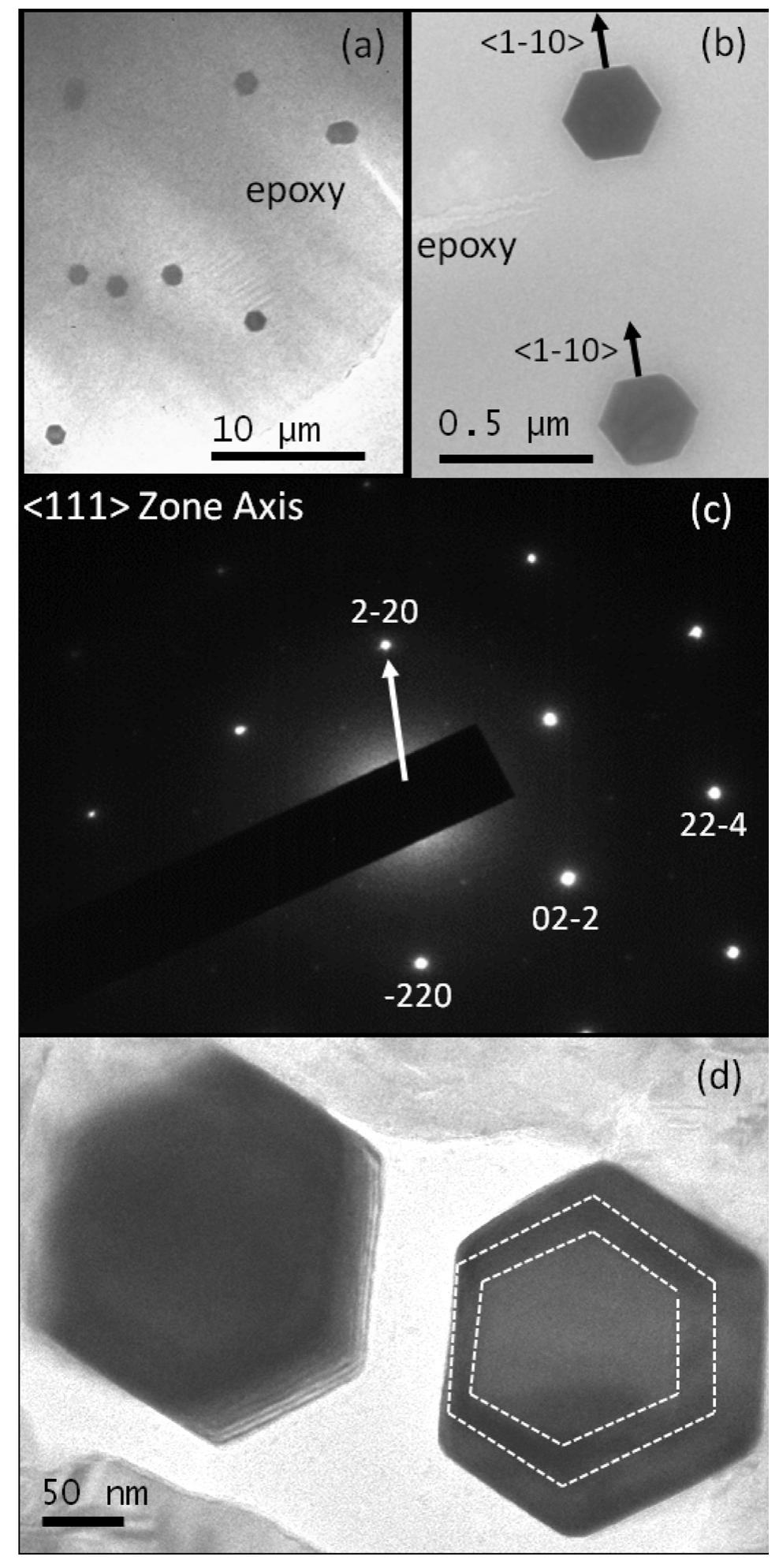 Conventional bright-field plan-view tem images taken along