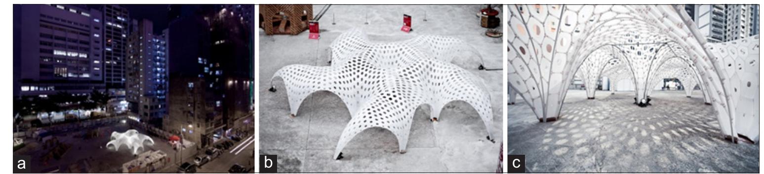 (a-c) catenary model, shellstar pavilion, wan chai, hong