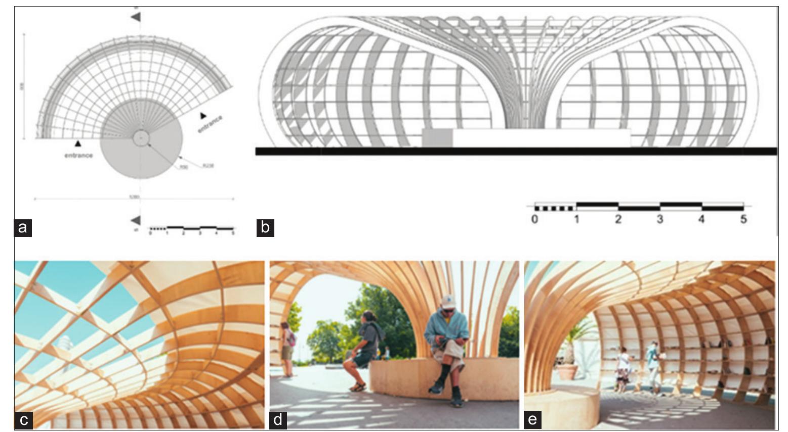 (a-e) street library"! form in the examples of wooden