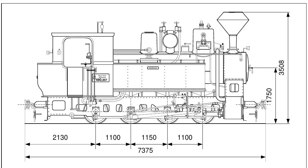 Figure 5 - from The Class 490 Steam Engines of MÁV, and the