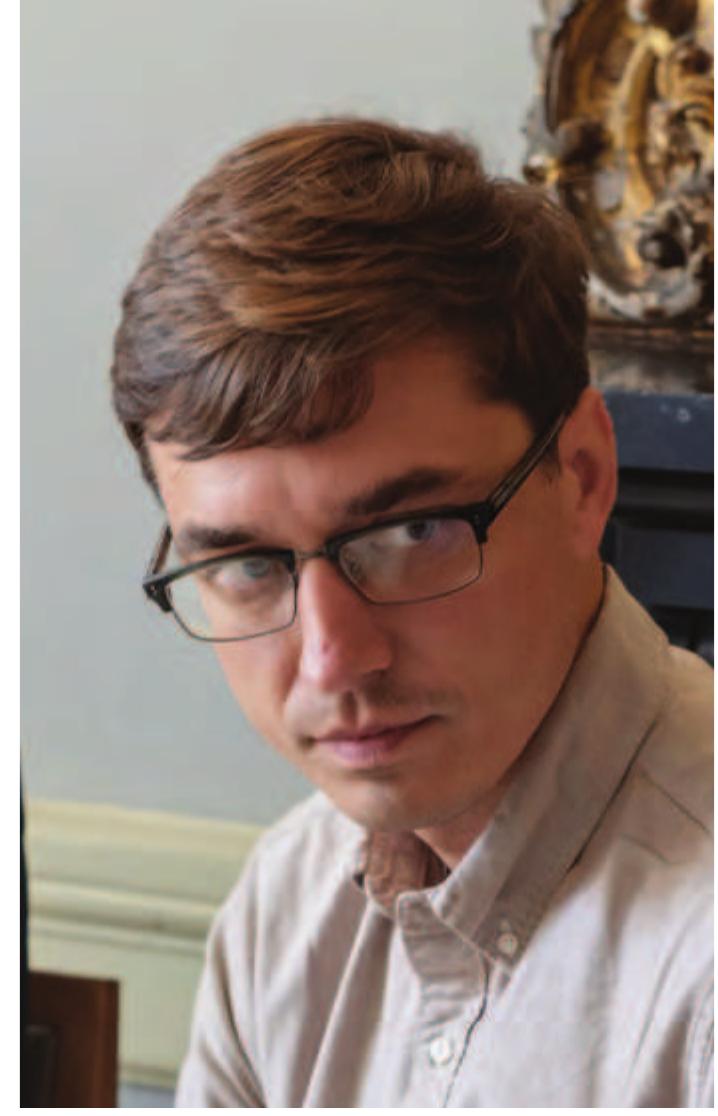 Photograph of sean h. vanatta at a davis center seminar