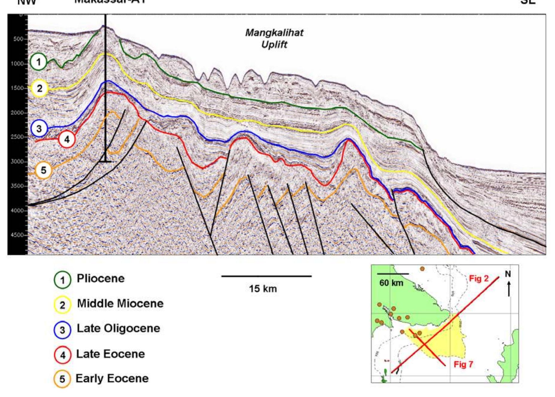 Figure 7 - Middle-Lower Eocene turbidites: a new deepwater