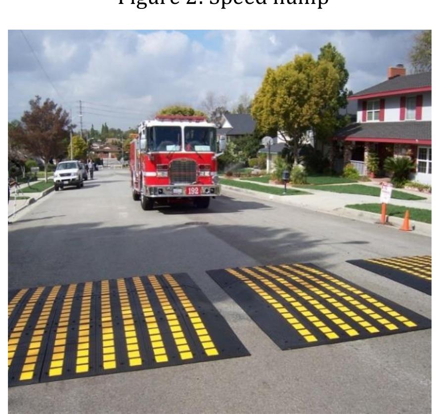 Speed cushion