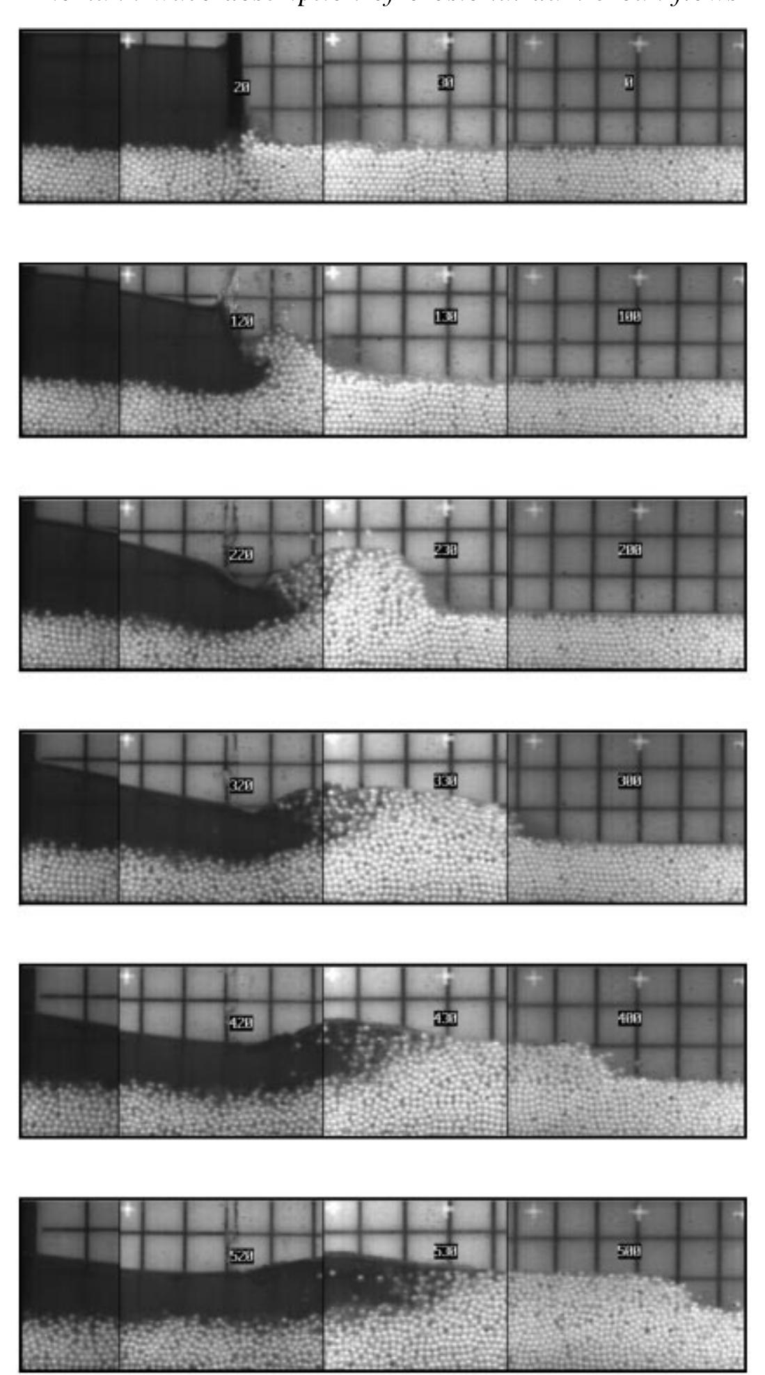 Ficure 12. image mosaics for the taipei erosional dam-break