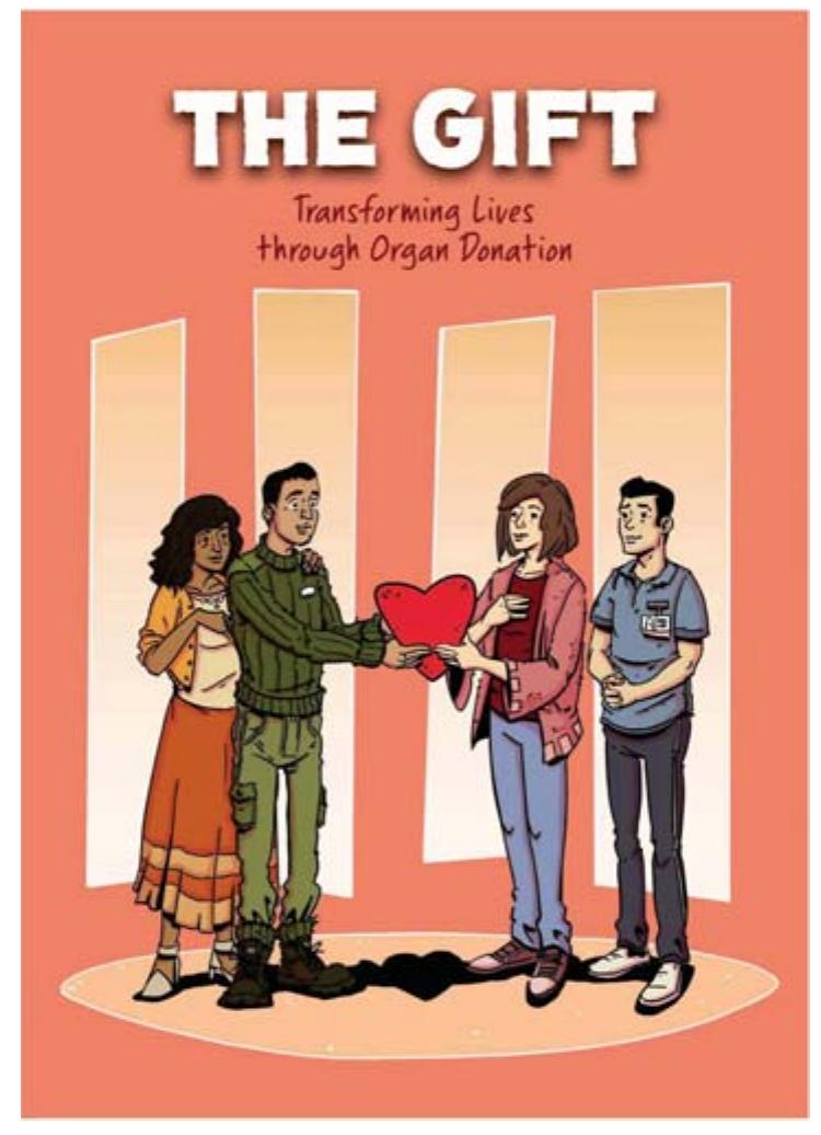 The title page of the graphic novel the giff’