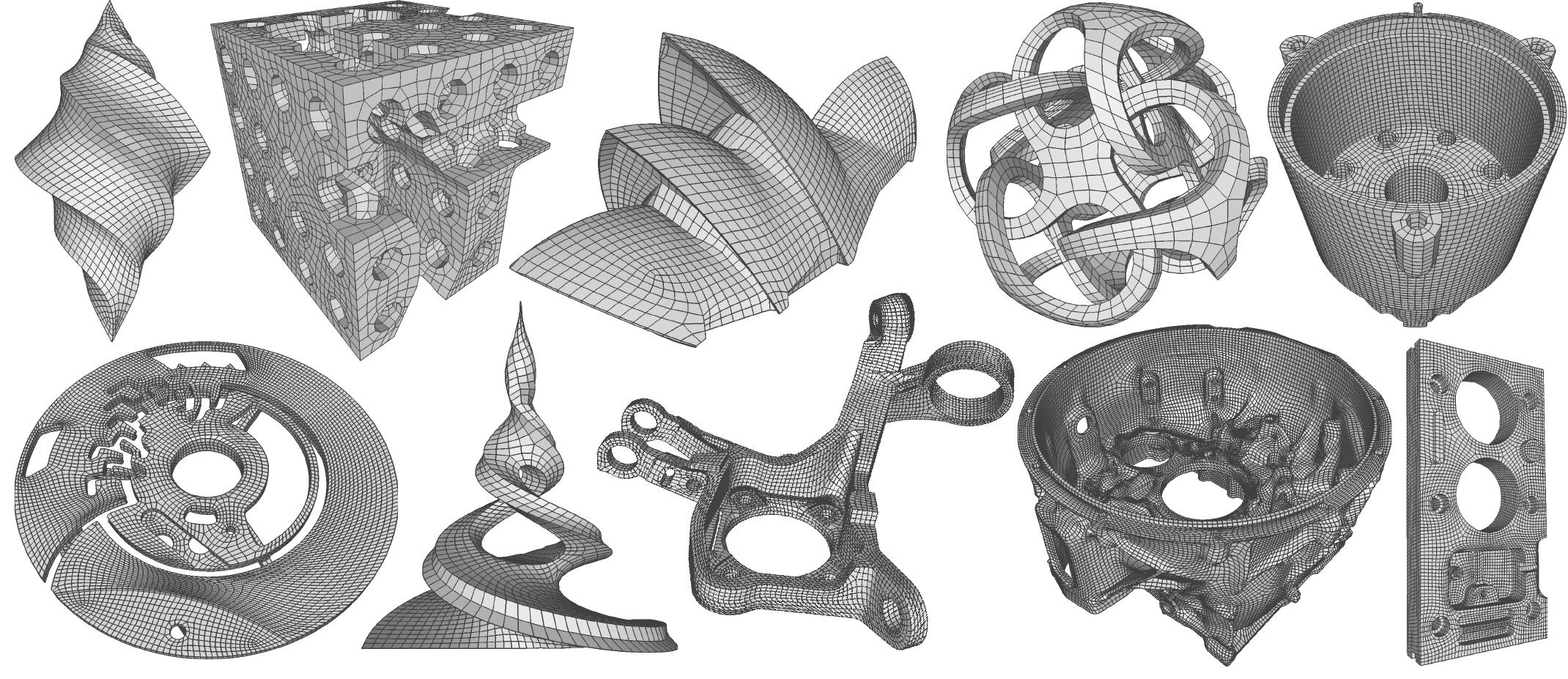 Figure 27 - from Reliable feature-line driven quad-remeshing