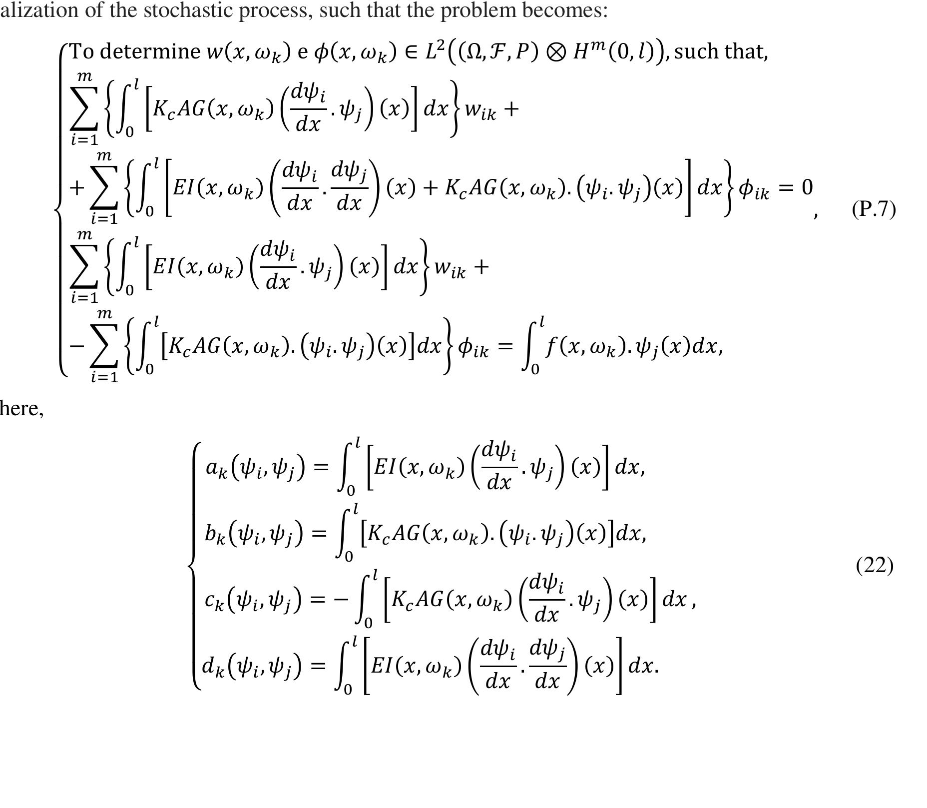 Where g(x,w) is the transverse modulus of elasticity, a(x,@)