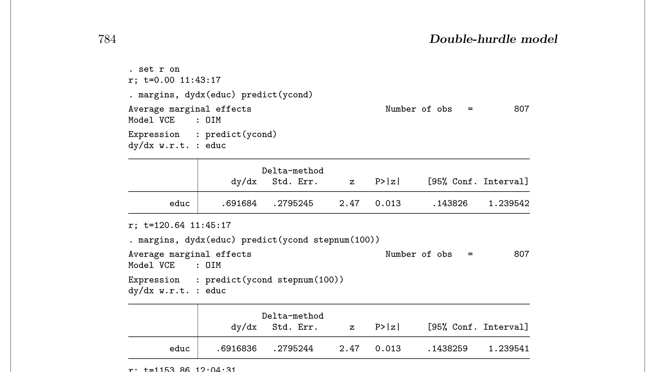(PDF) Implementation of a Double-Hurdle Model