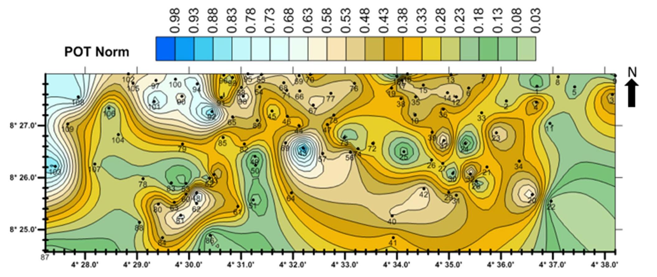 Indicative groundwater potential map