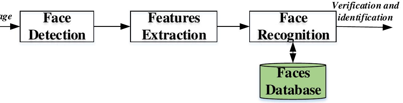 Face recognition structure [3,23]. 2.2. classification of