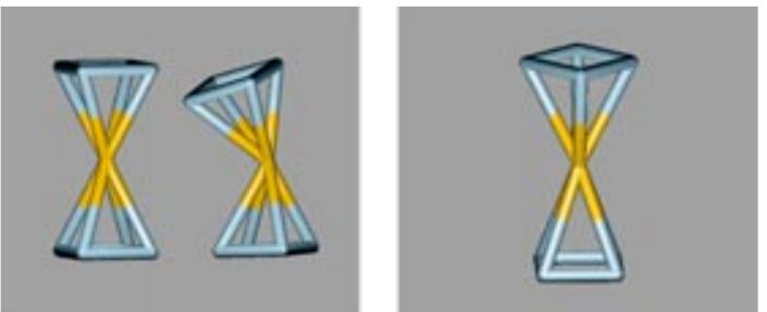 The eclipsed d,, and c,, structures of the early transition