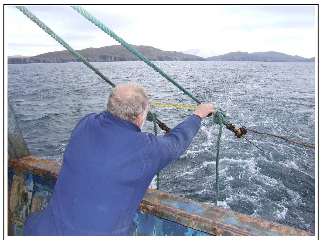 The warp divergence method was used to assess door spread.