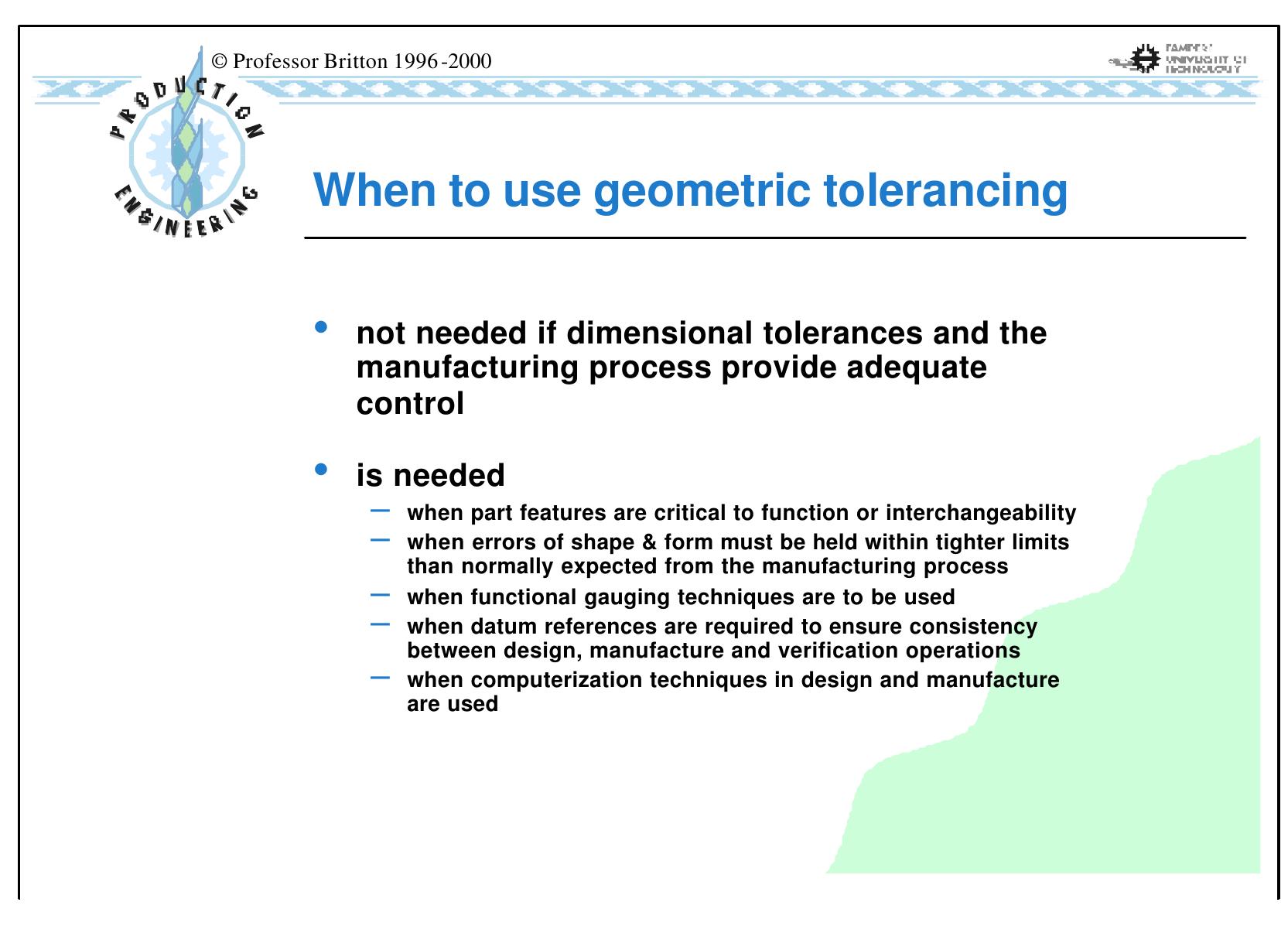 Figure 10 - Geometric Dimensioning and Tolerancing