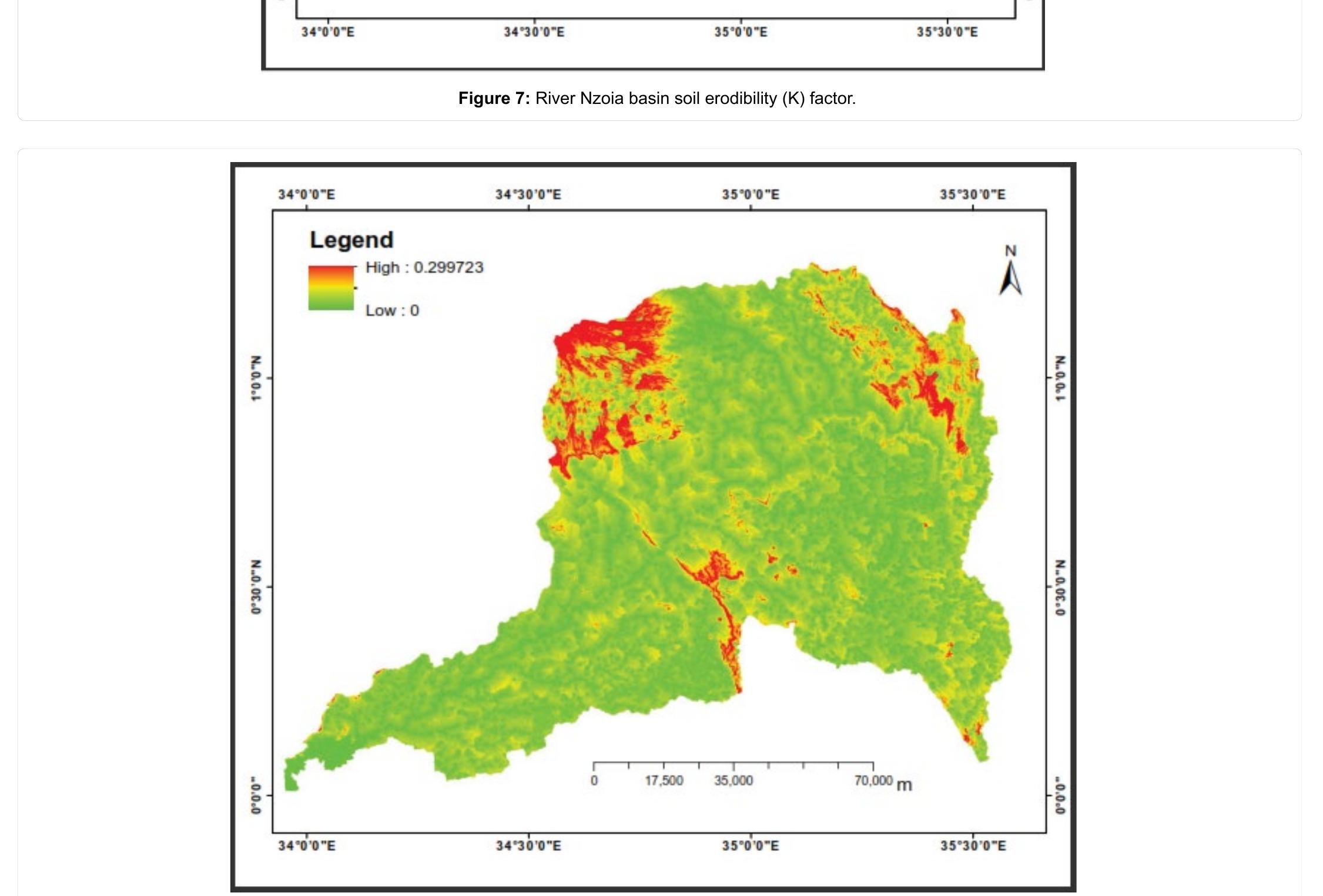 Figure 8 - GIS-RUSLE Interphase Modelling of Soil Erosion